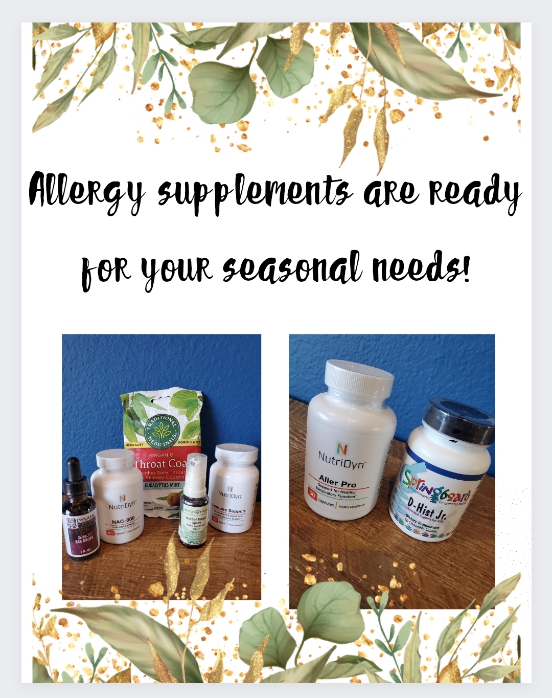 Allergy Season is Upon Us! – Dr. Christine Schlenker